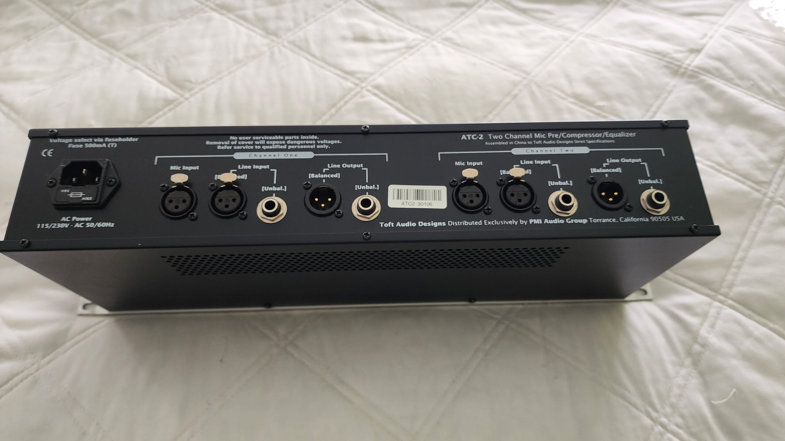 Toft ATC-2 Dual-Channel Strip Condition Very Good—Legionary Malcolm ...