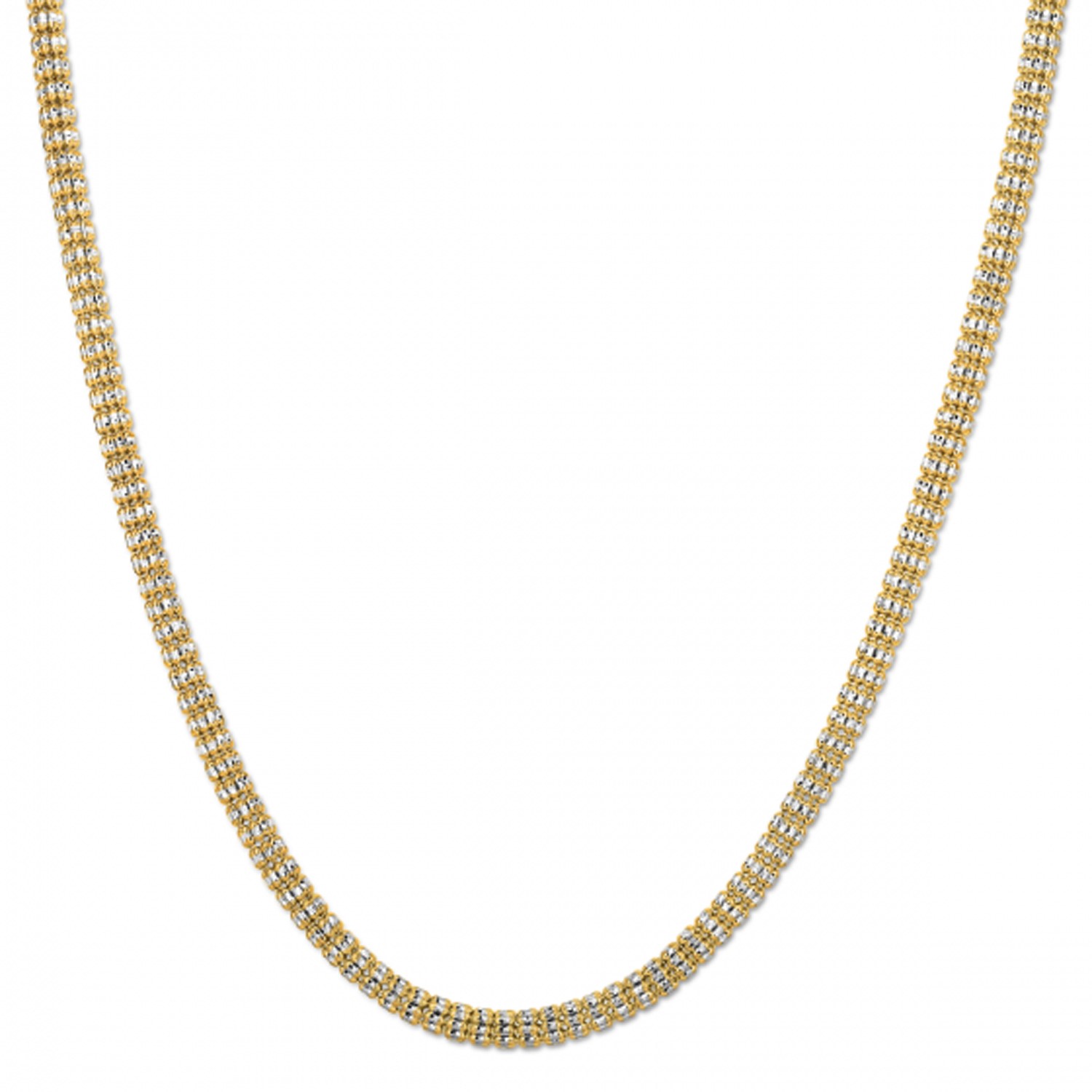 Ice Barrel Chain in 14k Yellow Gold (4.25 mm) - Persix